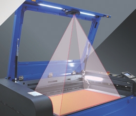 SmartEYES as intelligent eyes of GCC LaserPro - Sign & Graphics