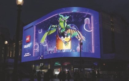 Anamorphic billboards of LEGO Dreamzzz in London, NY & Tokyo - Sign ...